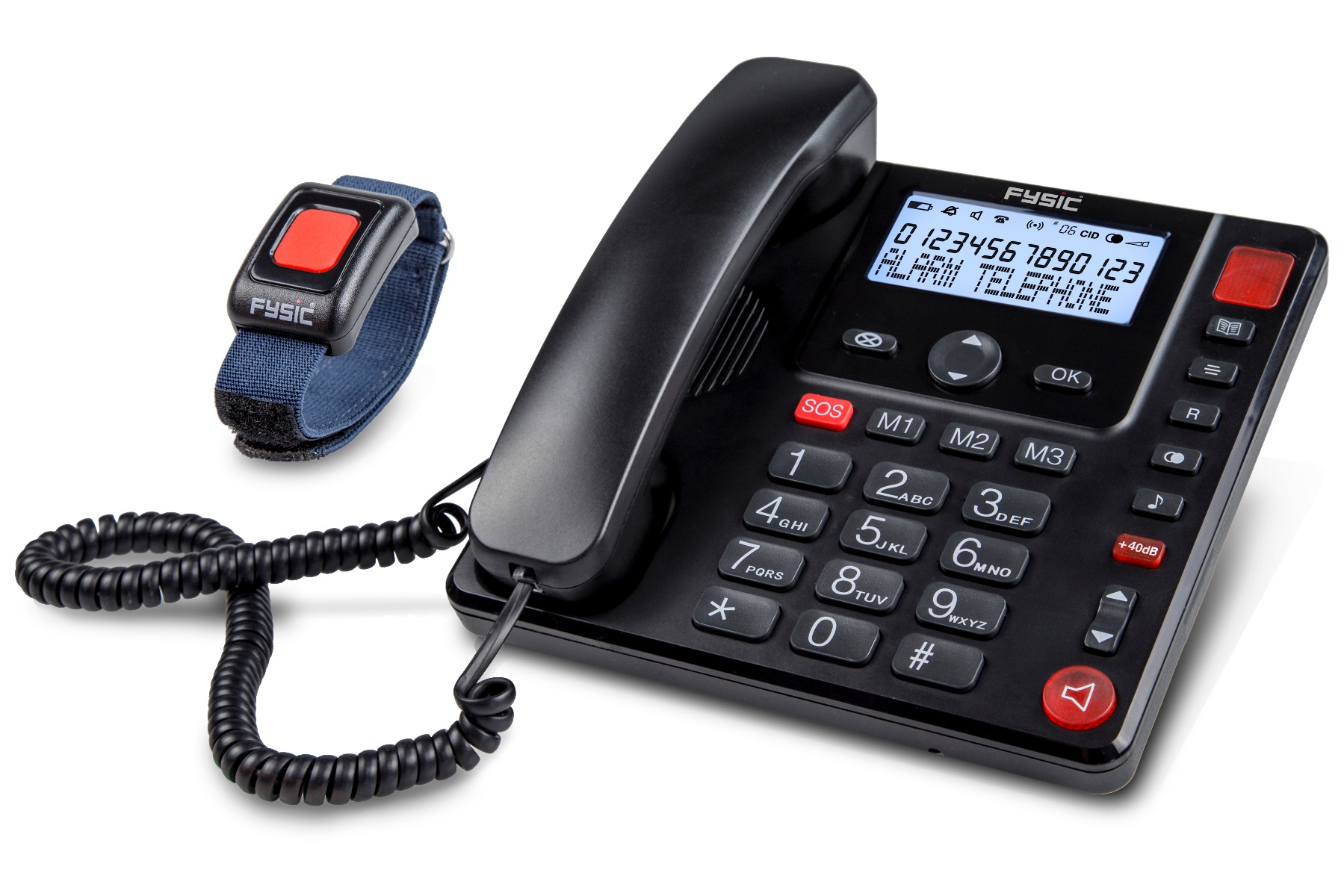 Telefoon met alarmzender FX-3950 - T-Huiz